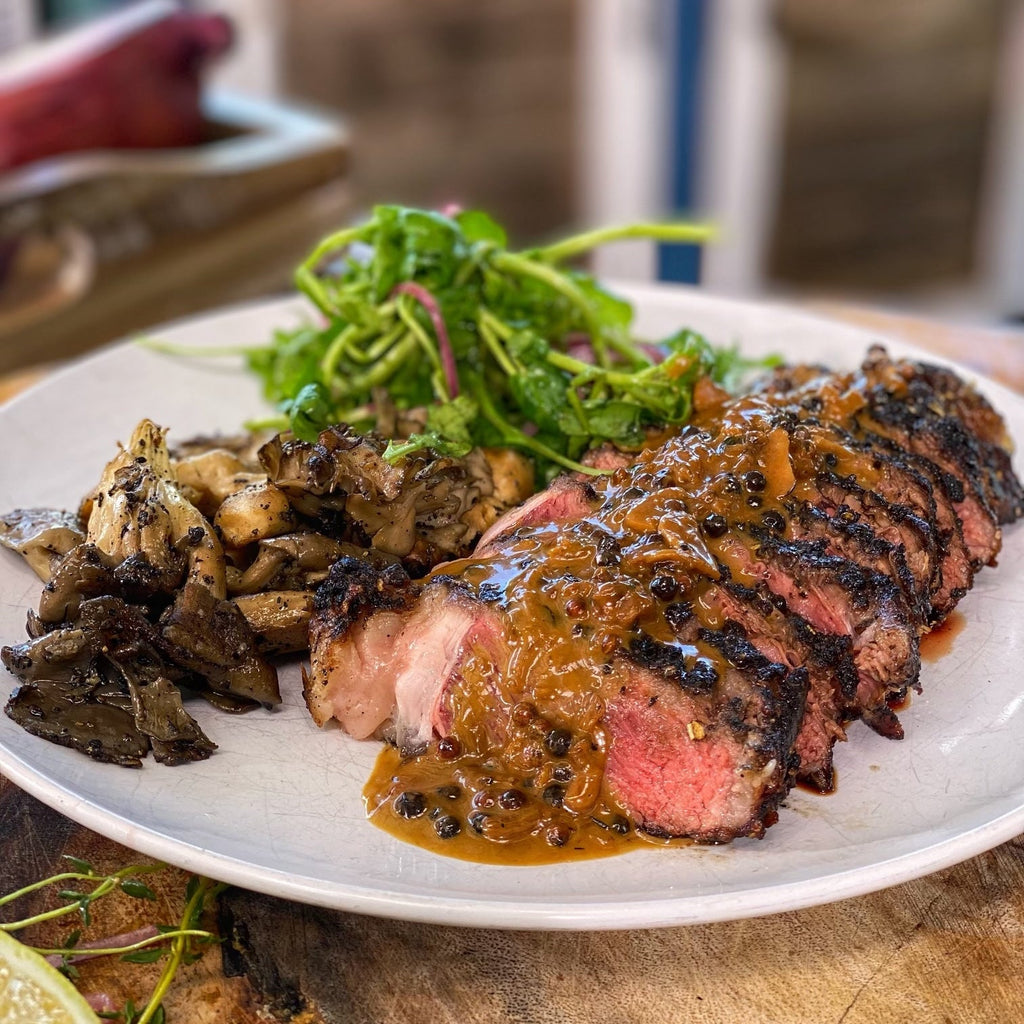 Blackened Ribeye with Creamy Peppercorn Sauce – Blackstone Products (UK)