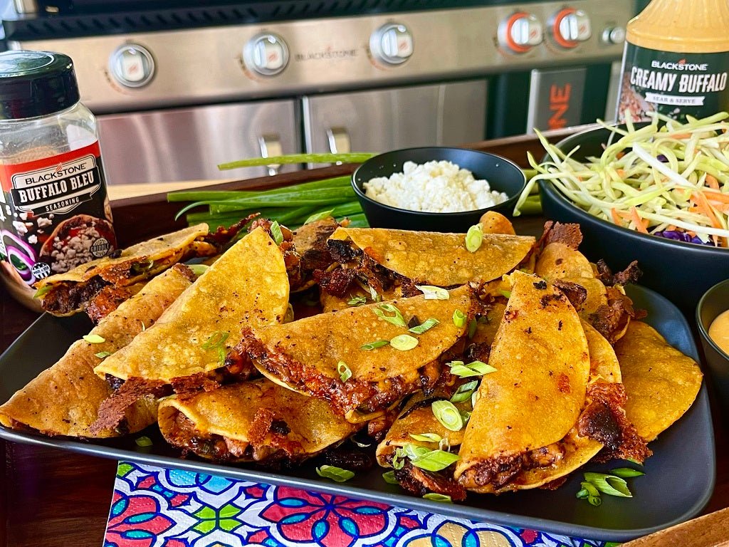 Crispy Buffalo Chicken Tacos – Blackstone Products (UK)